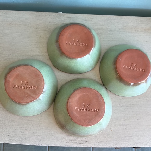 Frankoma | Dining | Frankoma Pottery Set Of 4 Bowls | Poshmark